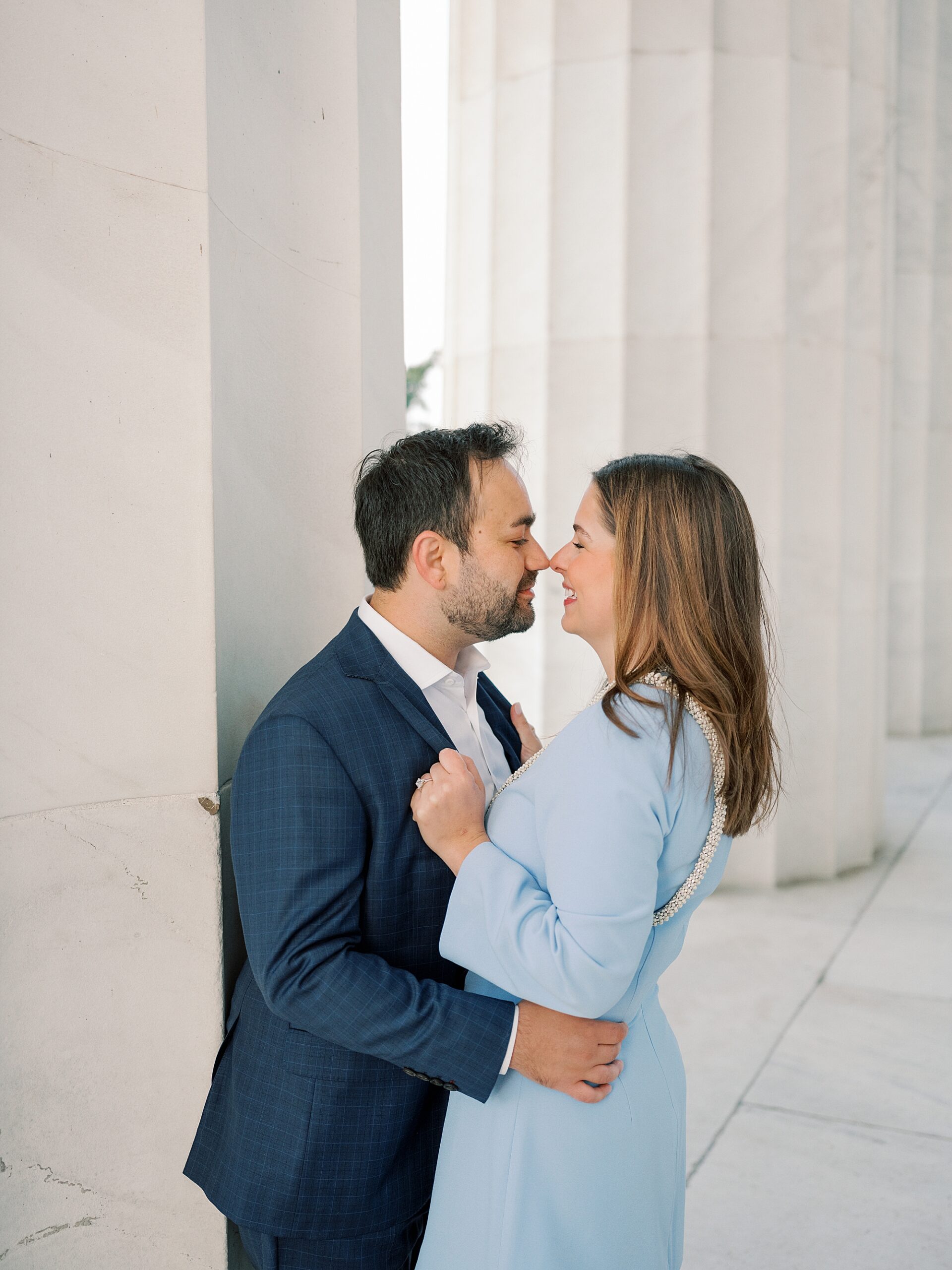 Reflecting Pool Engagement Photos | DC Photographer